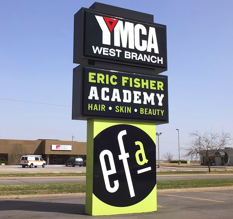 YMCA Pole Sign | TriMark | Wichita, KS